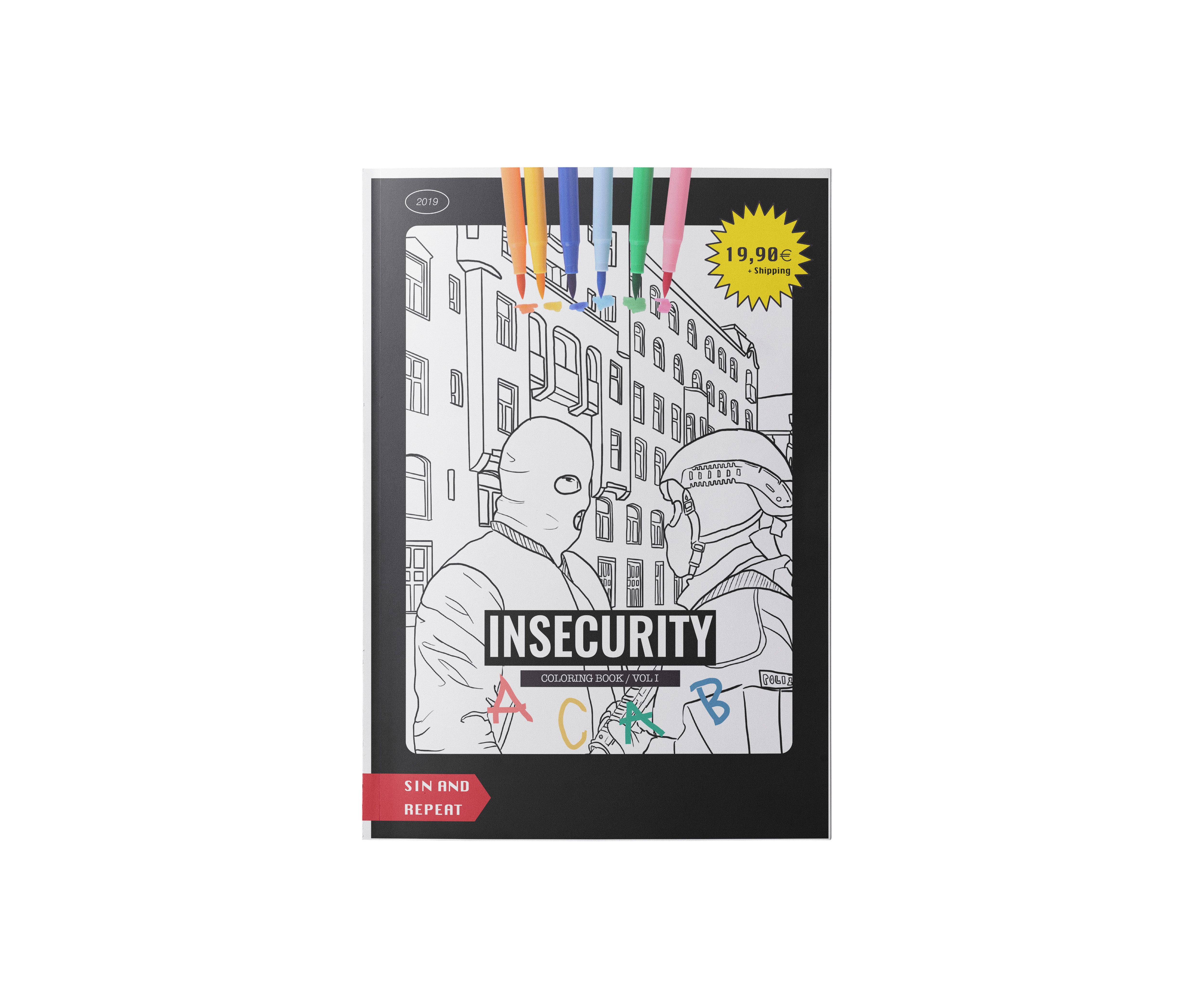 INSECURITY COLORING BOOK VOL I – SinAndRepeat